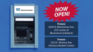 ATM's now open Website - United Security Bank